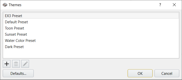 EX3 Documentation | Themes
